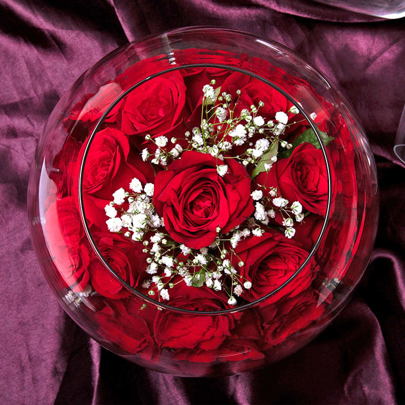 Send a Bunch of Roses Poses Flower Online, Price Rs.949 | FlowerAura