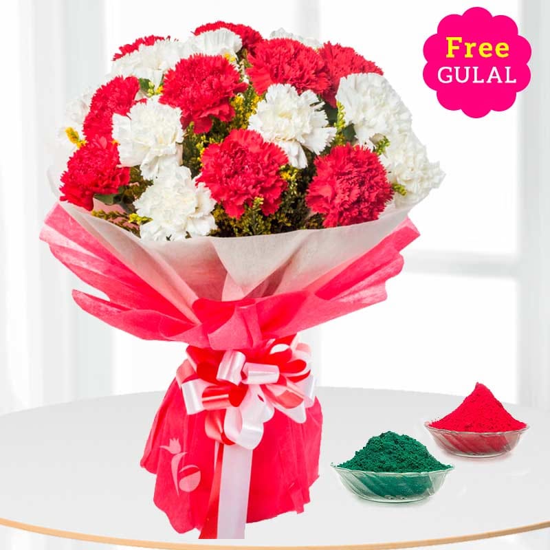 Holi Flowers -Send Flowers For The Occasion of Holi in India | FlowerAura