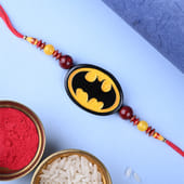 Buy Batman Theme Rakhi at Rs.299 | FlowerAura