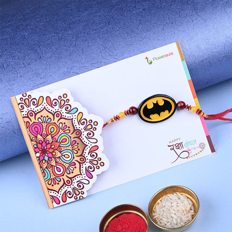Superhero Rakhi | 25% OFF on Superhero Rakhi Kids Online | FlowerAura