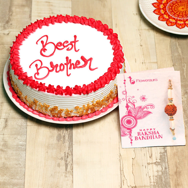 Rakhi Cake | Raksha Bandhan Special Cakes Online to India | FlowerAura