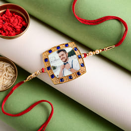 Rakhi with Photo | Send Personalized Rakhi with Photo Gifts Online ...