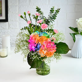 Buy Hydrangeas Online | Gorgeous Hydrangea Bouquet at FlowerAura