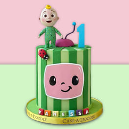 Cocomelon Cake Online | Order Cocomelon Theme Cake for Kid's Birthday