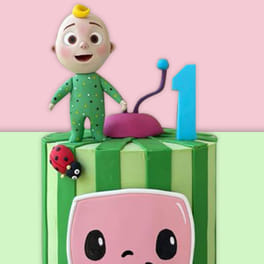 Cocomelon Cake Online | Order Cocomelon Theme Cake for Kid's Birthday