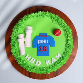 Cricket Cakes: Order Cricket Theme Cakes for Cricket Lovers