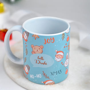 Christmas Mugs Online | Send Christmas Coffee Mugs | FlowerAura
