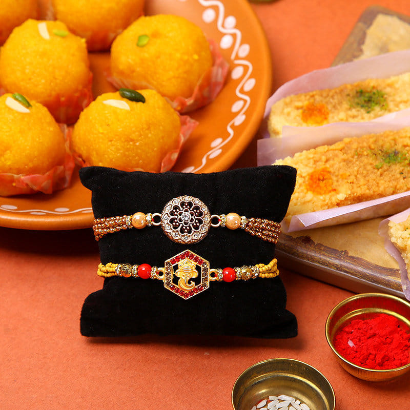 Rakhi with Sweets to USA | Rakhi Sweets Online in USA| FlowerAura