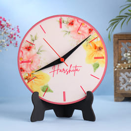 Personalized Photo Wall Clock | Customized Clock with Photo Frame ...