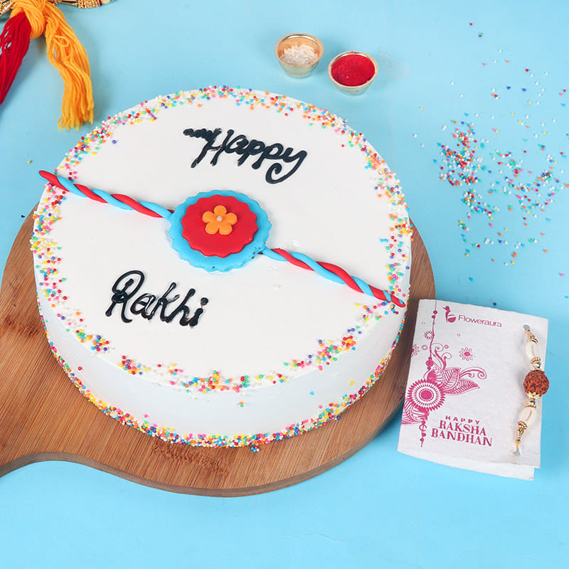 Rakhi Cake | Raksha Bandhan Special Cakes Online to India | FlowerAura