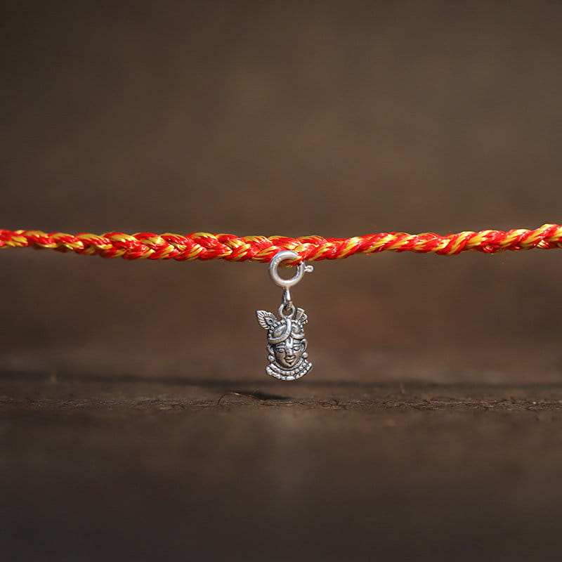 Silver Rakhi Online - Buy Pure Silver Rakhi Bracelets in India | FlowerAura