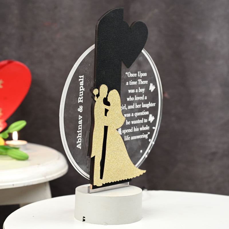 Valentine Day Engraved Gifts | Order Personalised Engrave Gifts ...