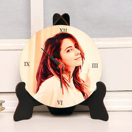 Personalized Photo Wall Clock | Customized Clock with Photo Frame ...