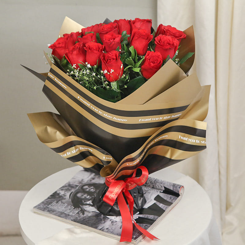 New Year Flower Delivery | Send Happy New Year Special Flowers Online ...