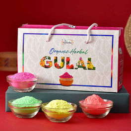 Order Organic Holi Colours Online | Send Herbal Gulal | FlowerAura