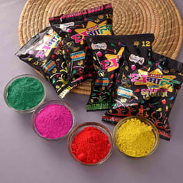 Order Organic Holi Colours Online | Send Herbal Gulal | FlowerAura