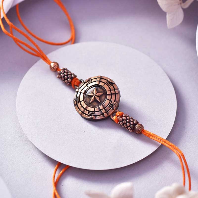Buy Stylish Captain America Rakhi at Rs.245 | FlowerAura