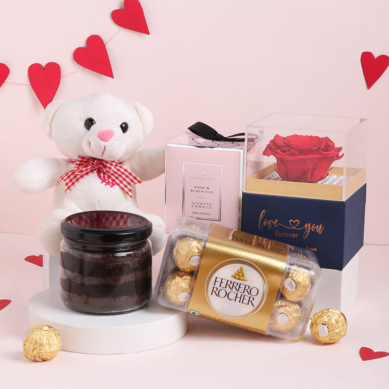 Order Valentine Gift Hampers Online | Send Valentines Day Gifts Hamper ...