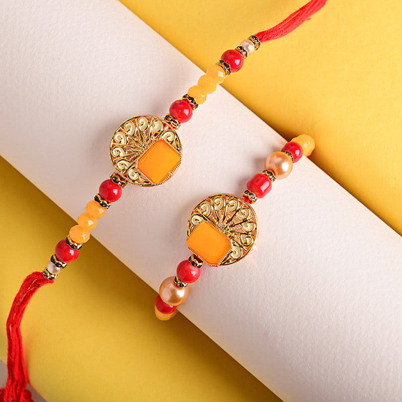 Lumba Rakhi Online | Buy Bangle Lumba Rakhi for Bhabhi | FlowerAura