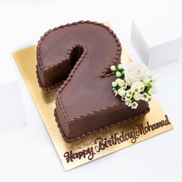 Order Number Shape Cake Online For Birthday & Anniversary