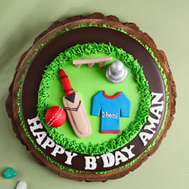 Cricket Cakes: Order Cricket Theme Cakes for Cricket Lovers